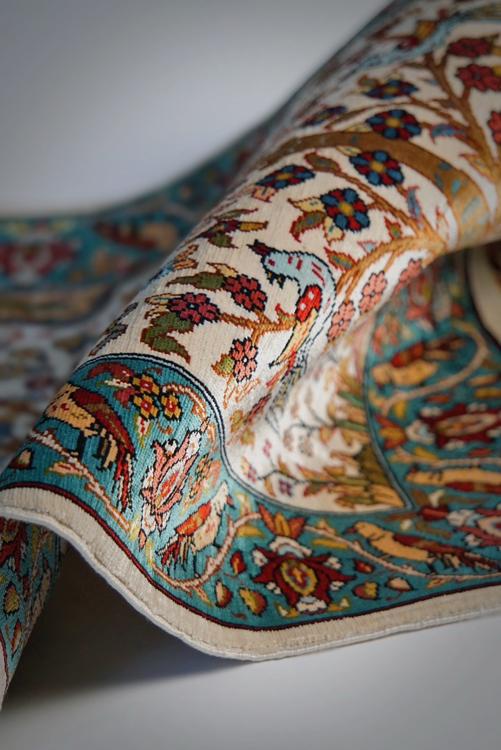 Handmade Mulberry Silk Rug - Sigma Silk